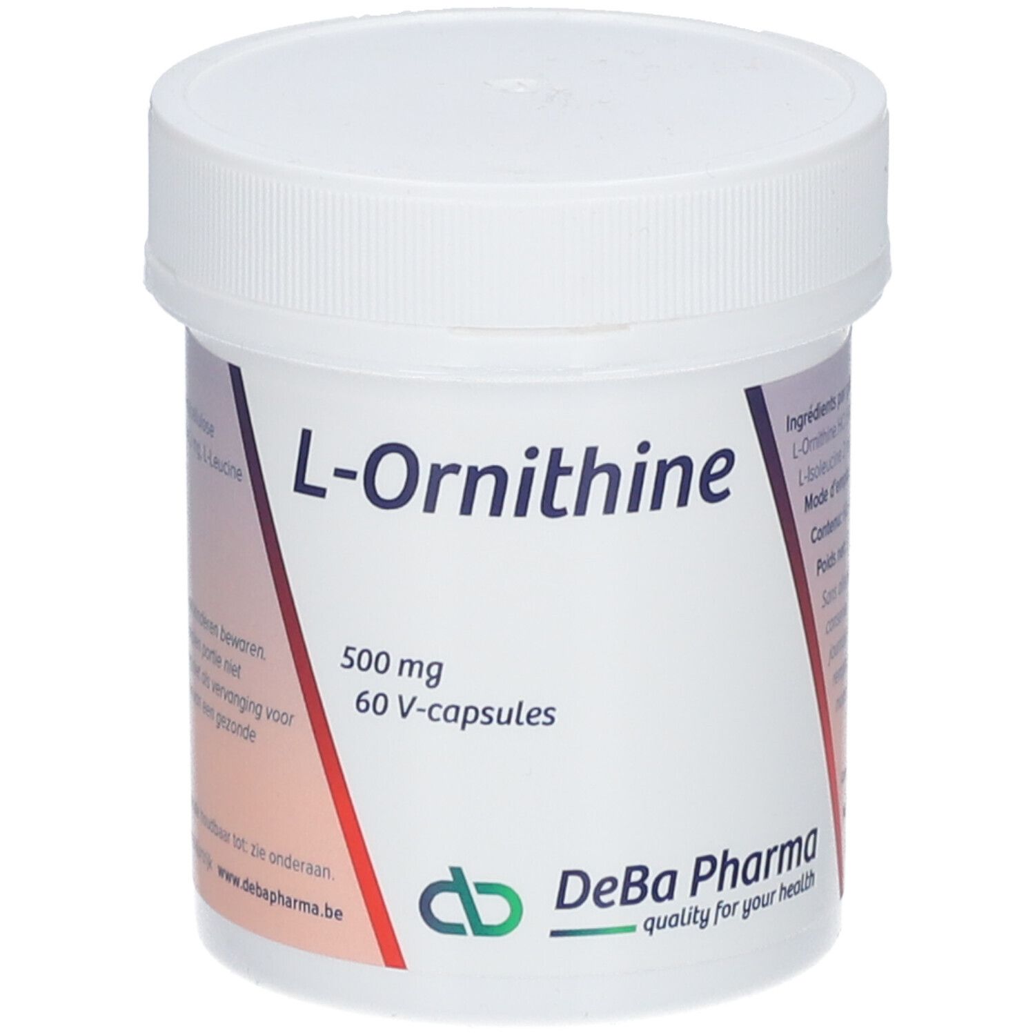 Deba L-Ornithine Capsules 500Mg 60 pz - Redcare
