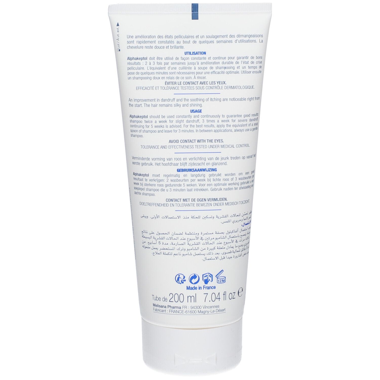 Item Shampoo Alphakeptol 200 ml - Redcare