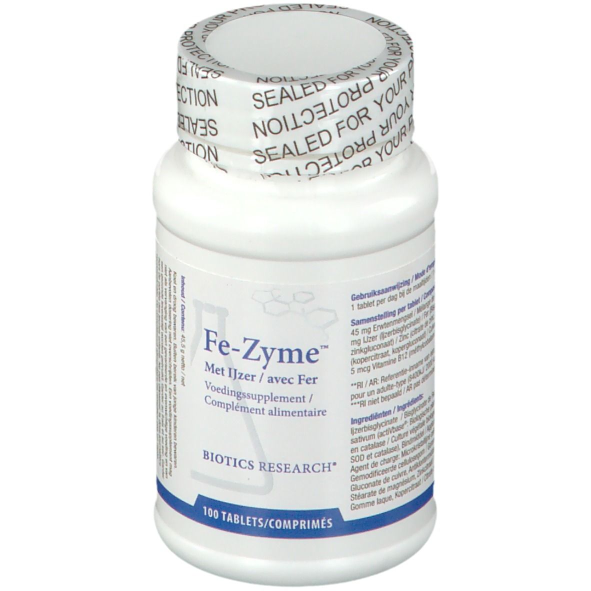 Biotics Fe Zyme 25mg 100 pz - Redcare