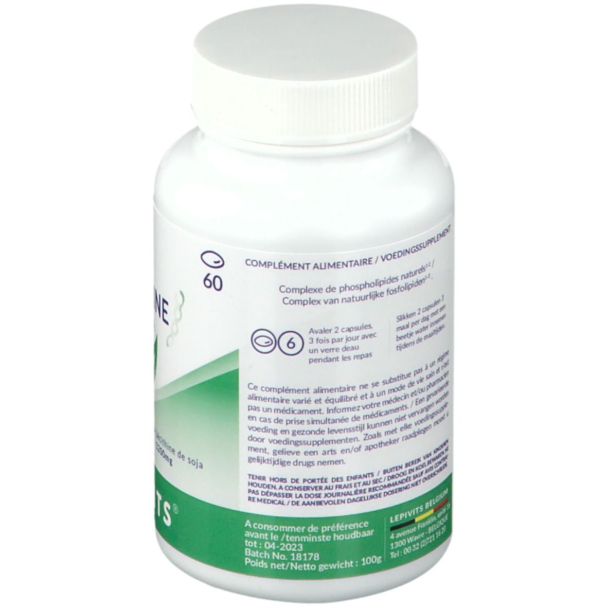 Leppin Soya Lecithine 1200Mg 60 pz - Redcare