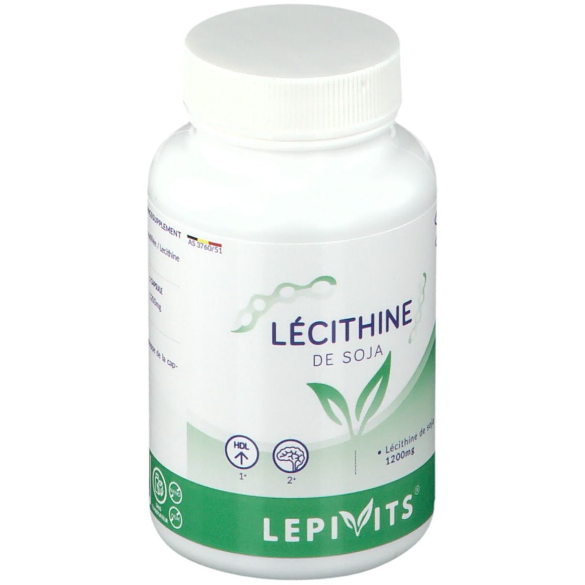 Leppin Soya Lecithine 1200Mg 60 pz - Redcare