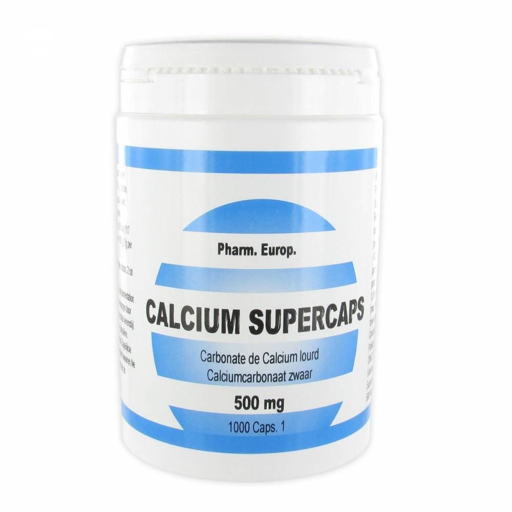 Calcium Carb. Supercaps 500Mg 1000 pz - Redcare