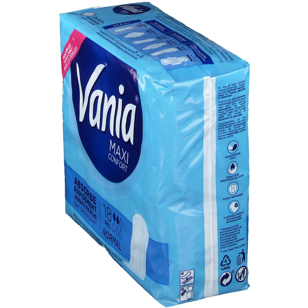 Vania Maxi Normal 18 pz - Redcare