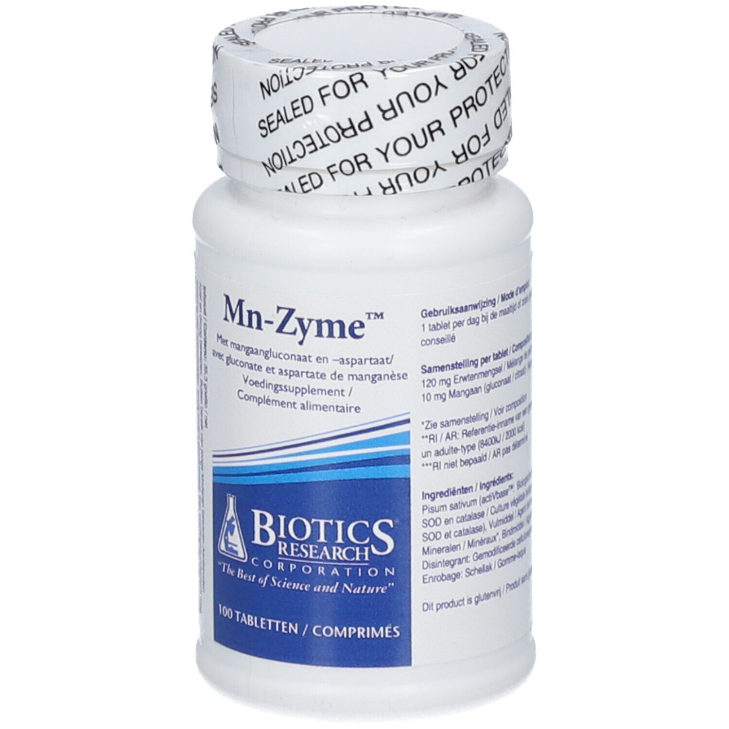 Biotics Mn-zyme 10mg 100 pz - Redcare