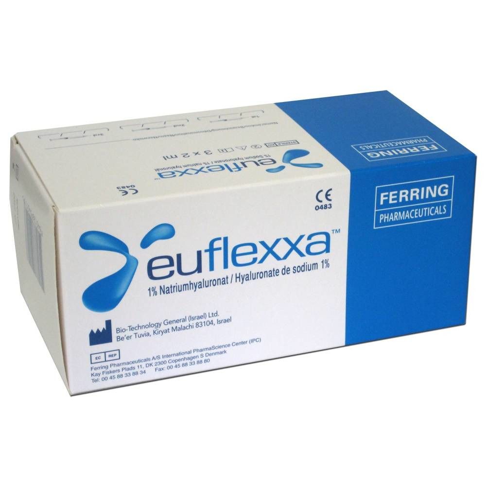 Euflexxa Voorgevulde Glazen Wegwerpspuit* 3x2 ml - Redcare