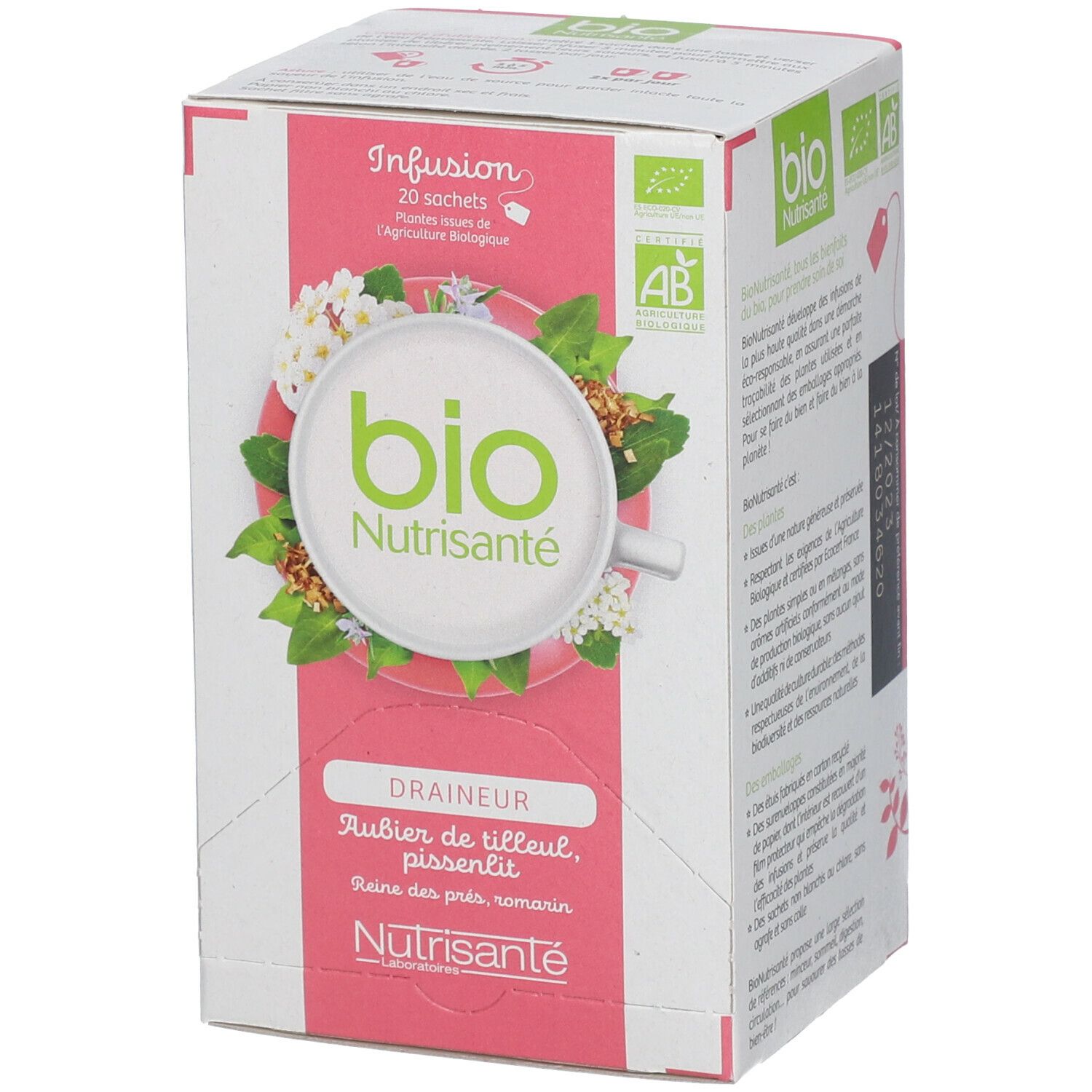 Infusion Bio Drainage 20 pz - Redcare