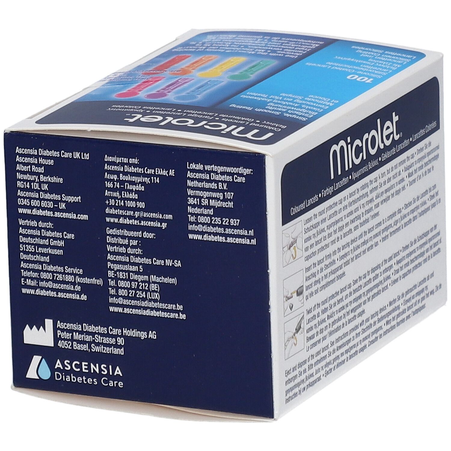 Bayer Microlet Lancetten Sterile Coloured 100 pz - Redcare