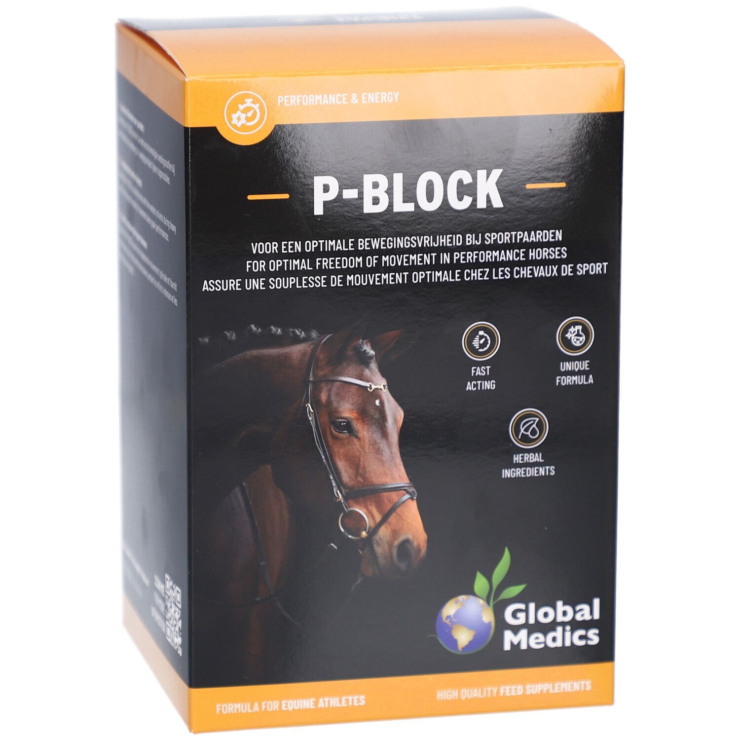 P-Block Horse Powder Bag 10x30 g - Redcare