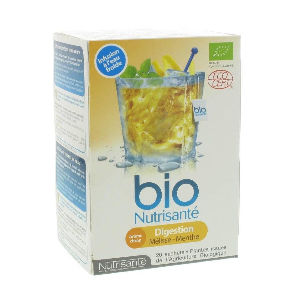 Nutrisanté Cold Infusion Digestion 20 pz - Redcare