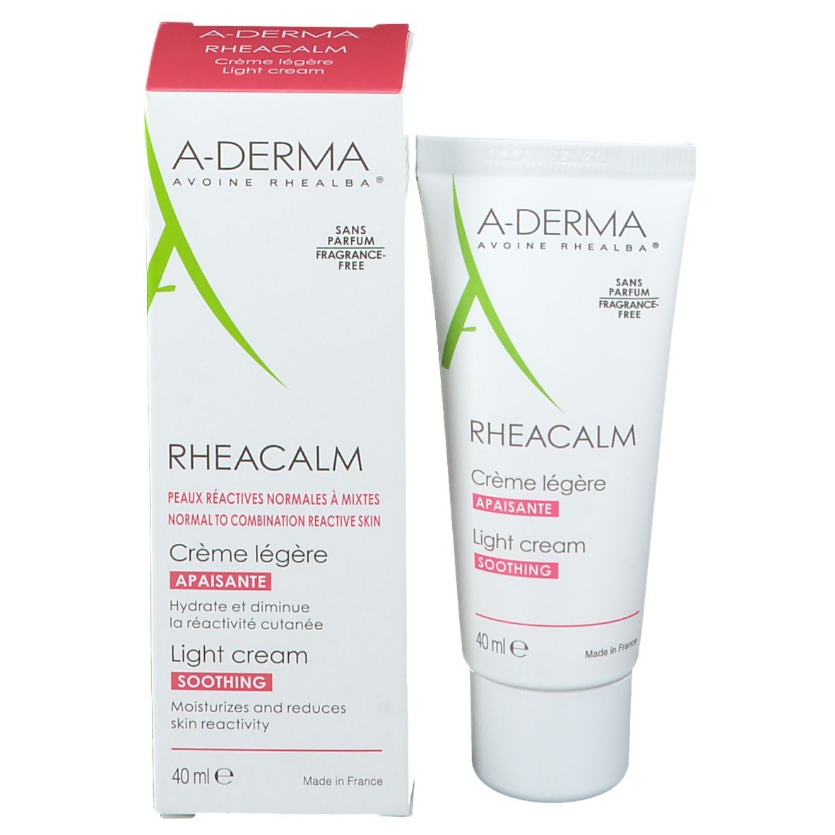 Aderma Rheacalm Crema Lenitiva Leggera 40 ml | Redcare