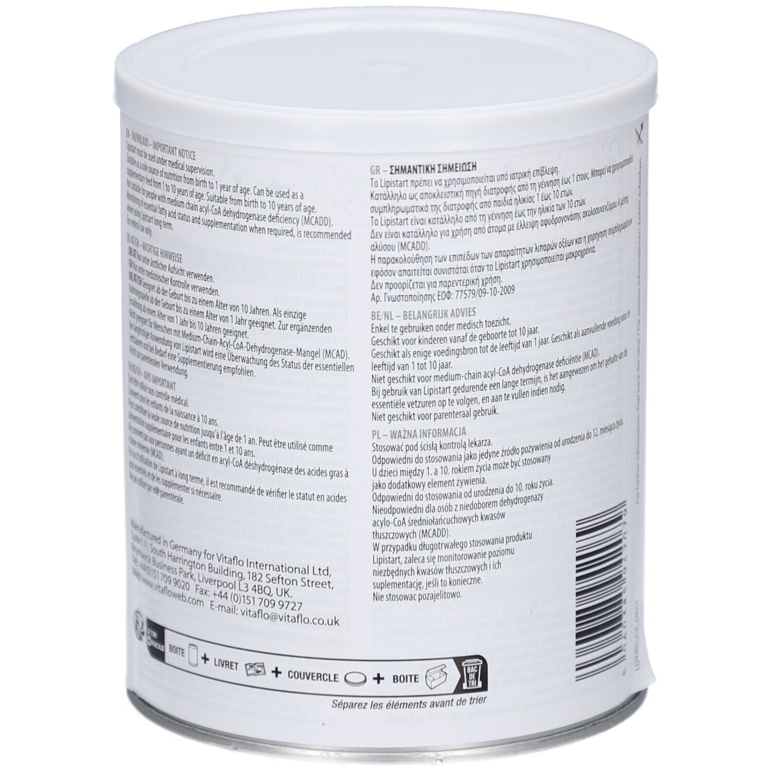Lipistart 400 g - Redcare