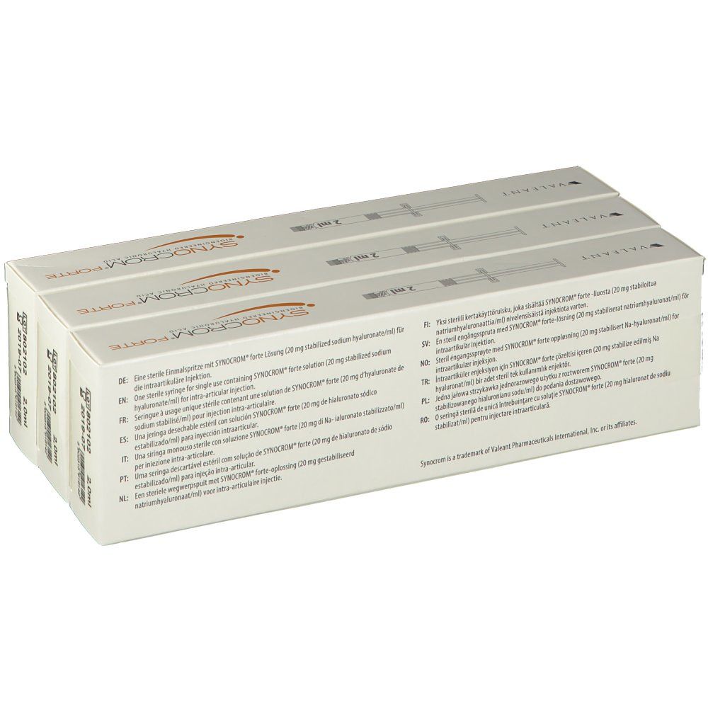 Bausch & Lomb Synocrom Forte Syringe 2Ml 3 pz - Redcare