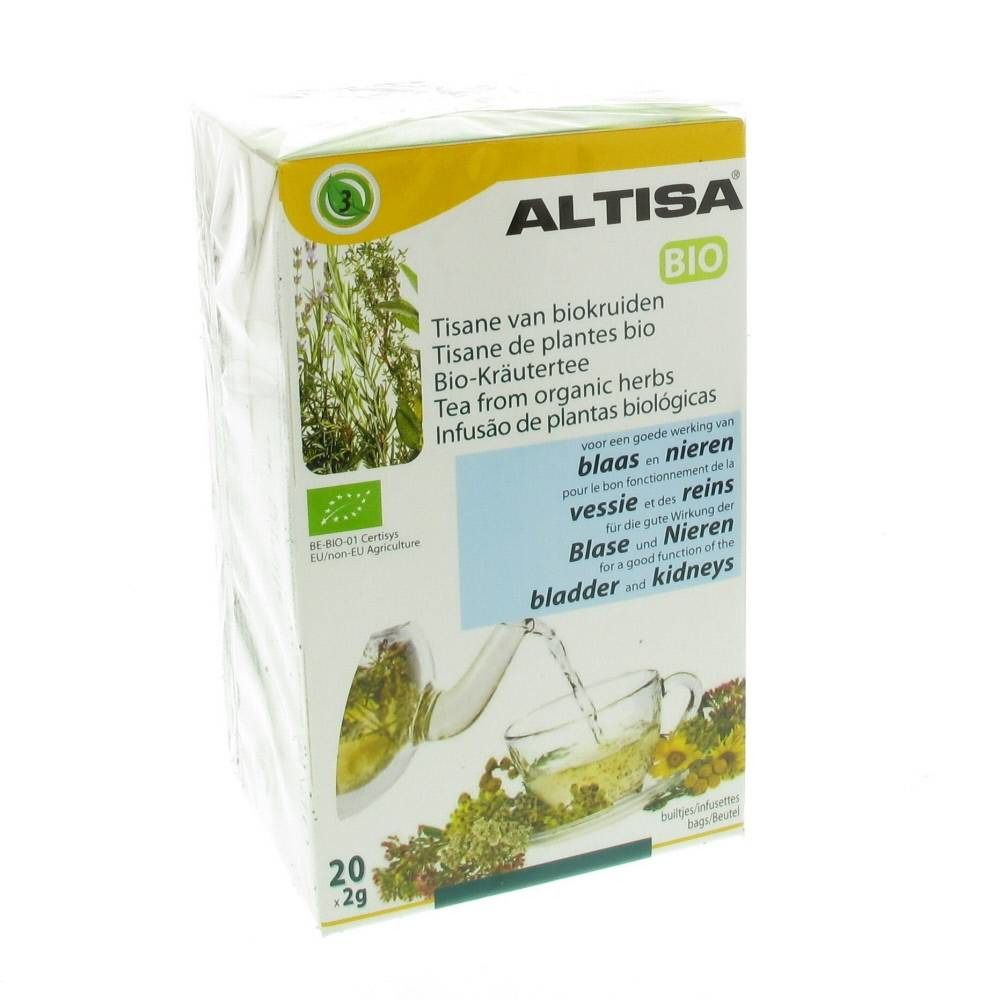 Tea Altisa Bladder Kidney Bio 20 pz - Redcare