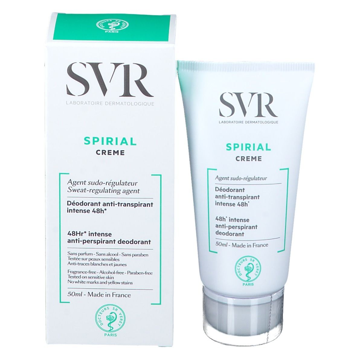 SVR Spiral Crème Deodorante Anti-Traspirante Intenso 50 ml | Redcare