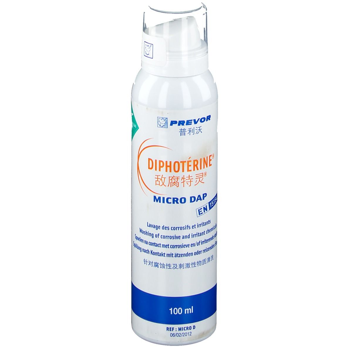 Diphoterine Spray Micro DAP 100 ml - Redcare