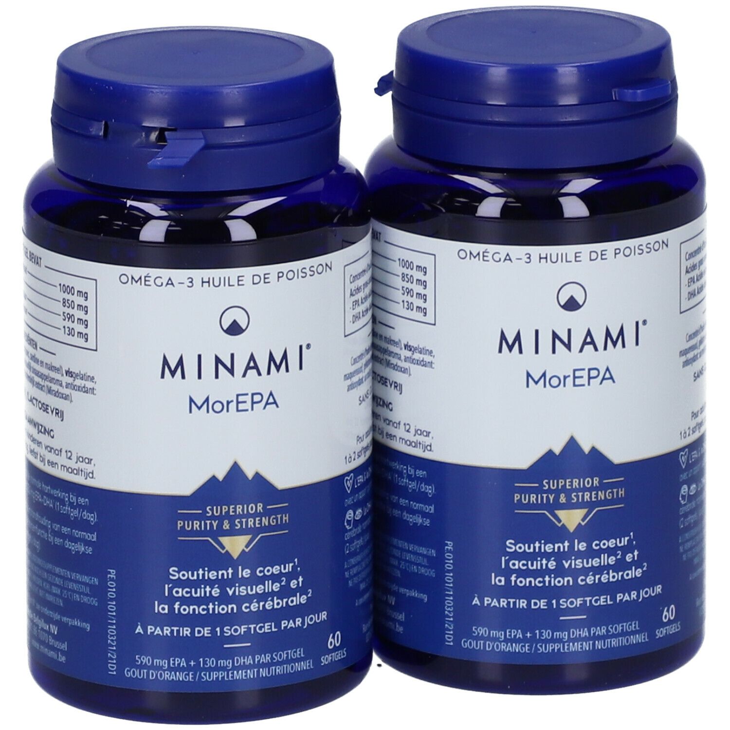 Minami MorEPA Smart Fats Family Pack 120 pz - Redcare