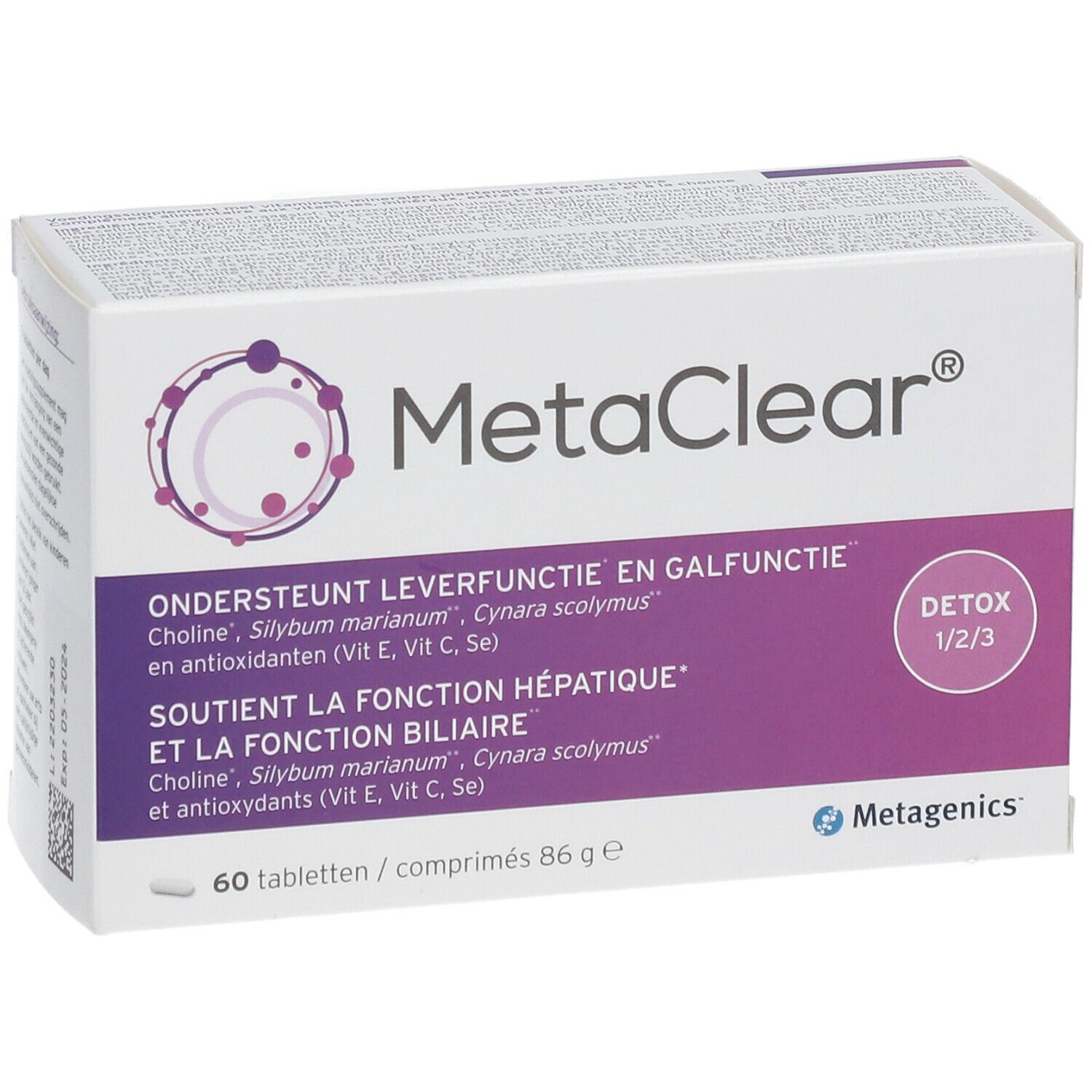 Metagenics™ MetaClear® 60 pz - Redcare