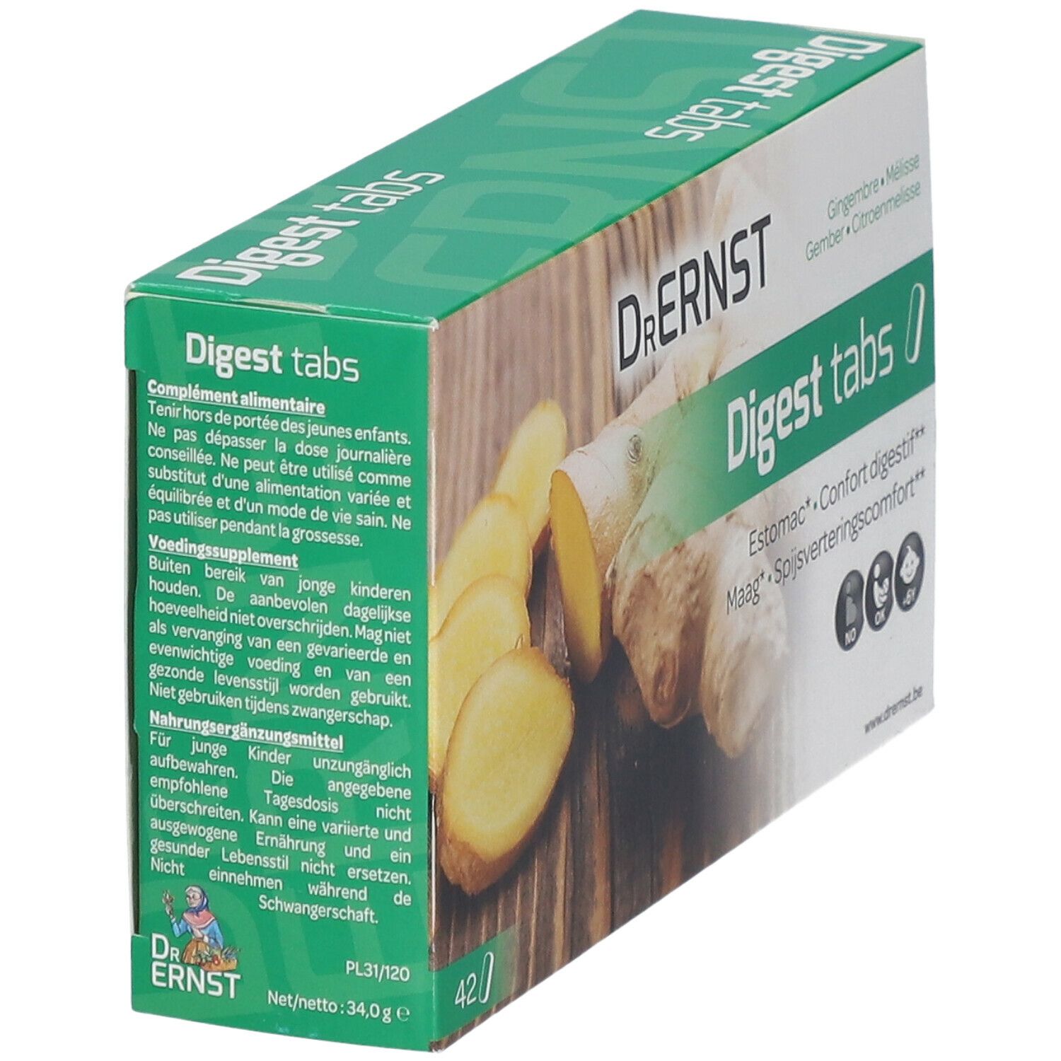 DR ERNST Digest Tabs 42 pz - Redcare