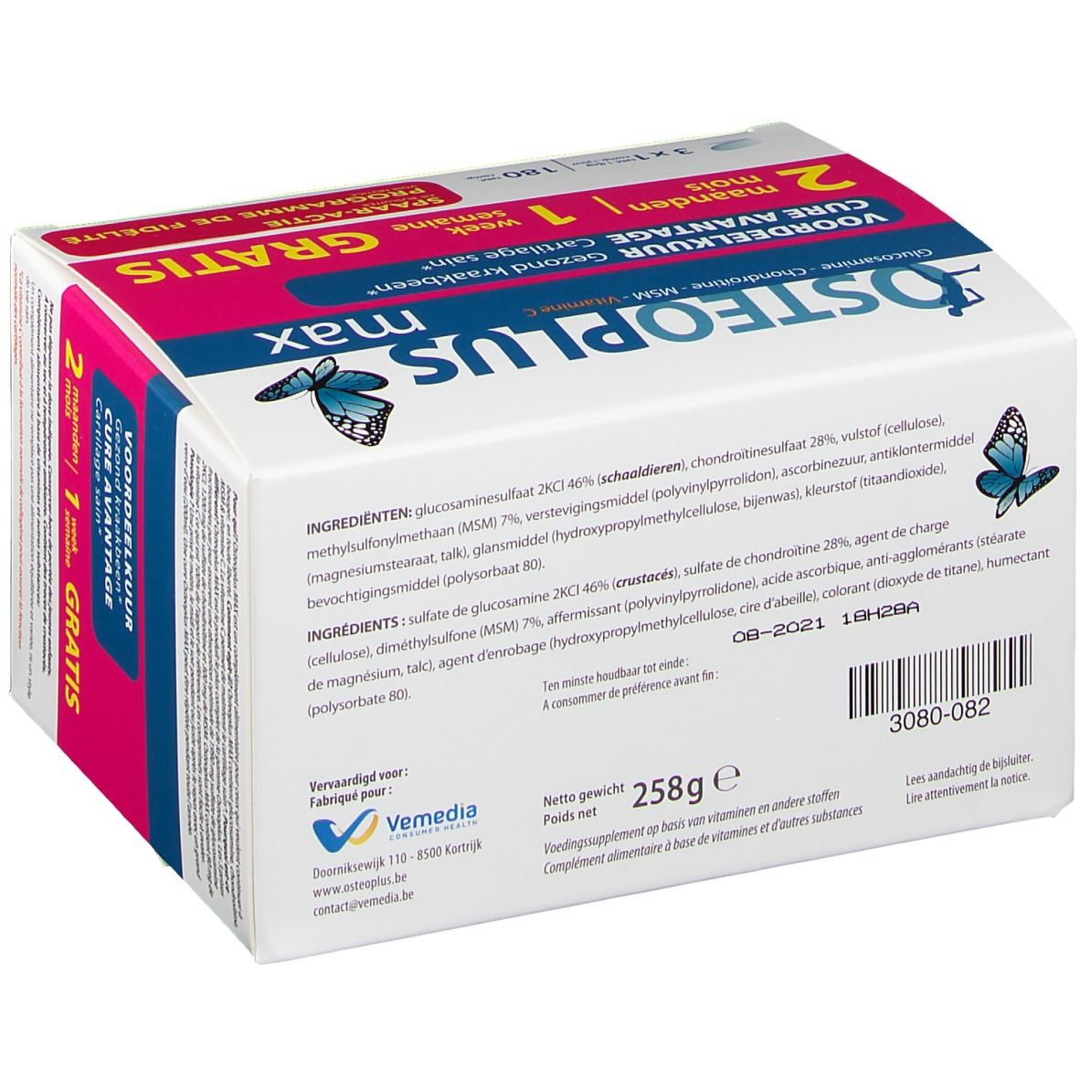 Osteoplus Max Advantage Pack 2 Months 180 pz | Redcare
