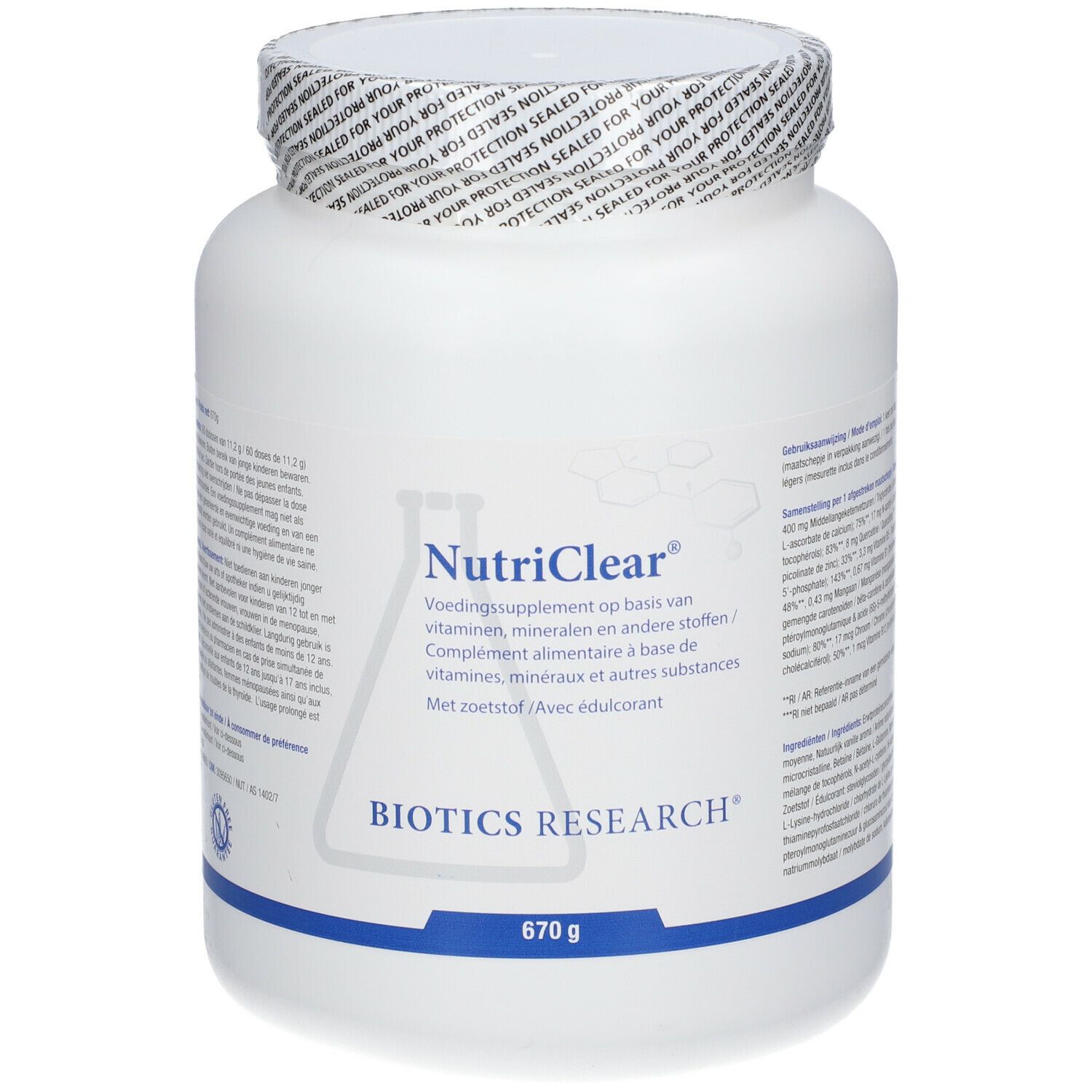 Biotics Nutriclear 670 g - Redcare