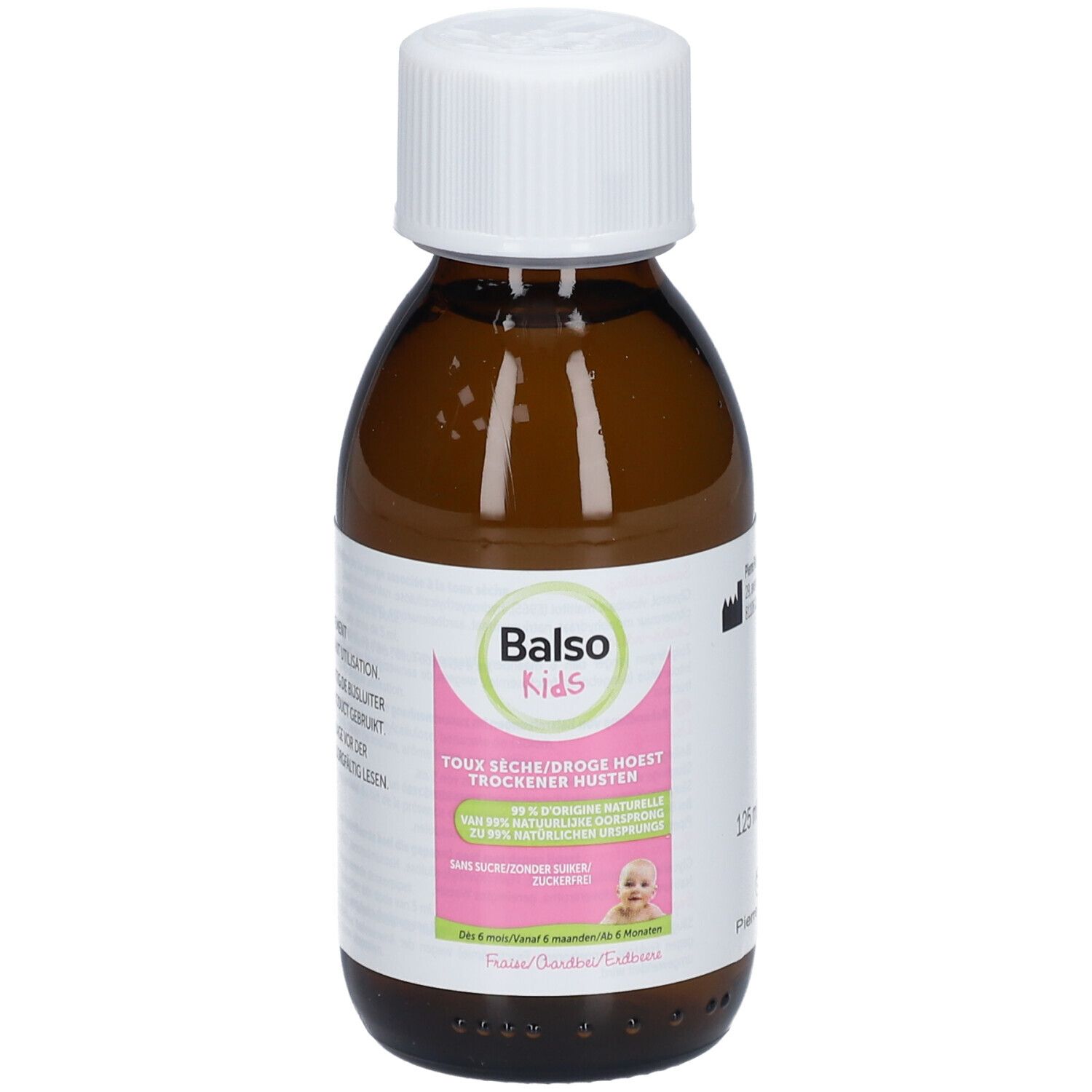 Balso Kids Cough Syrup Without Sugar 125 ml - Redcare