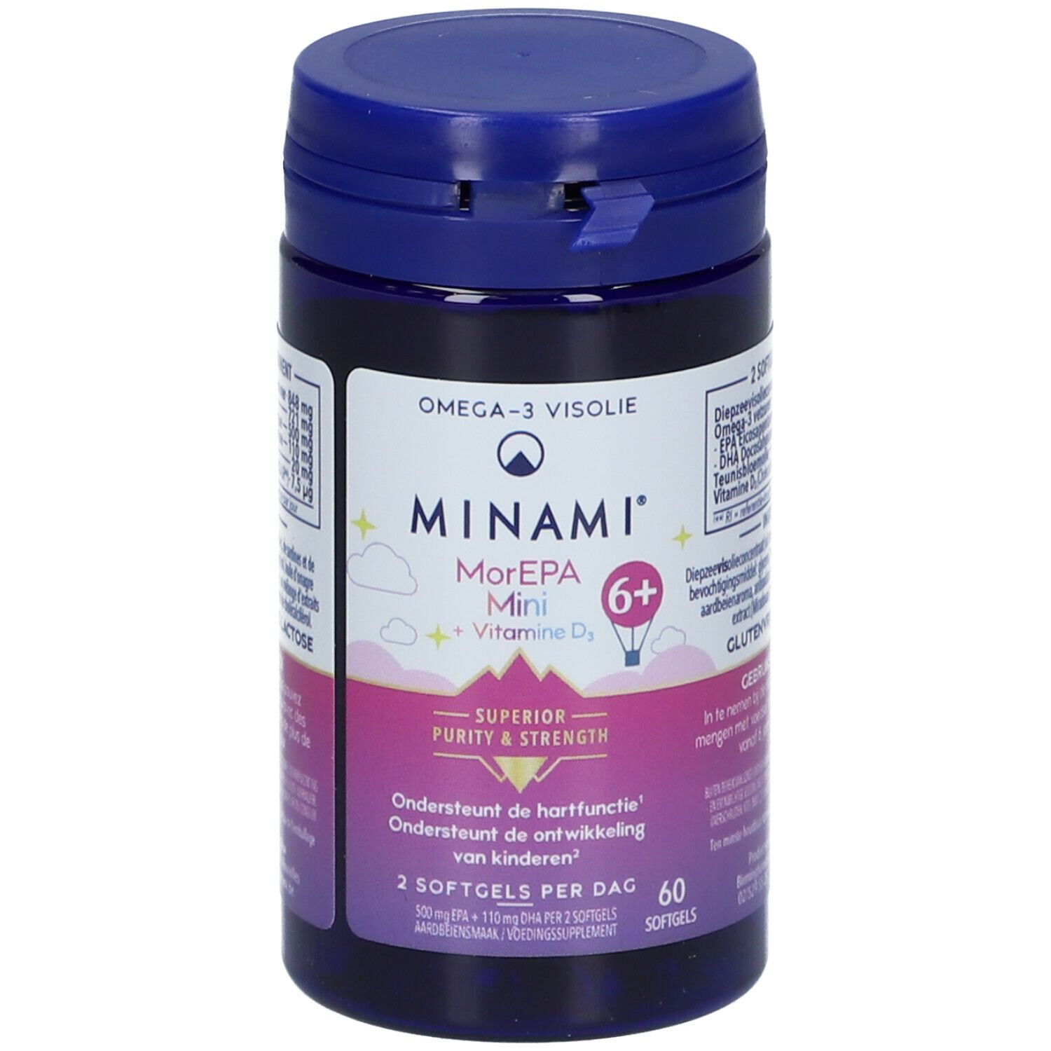 MINAMI® MorEPA Mini Smart Fats 60 pz - Redcare