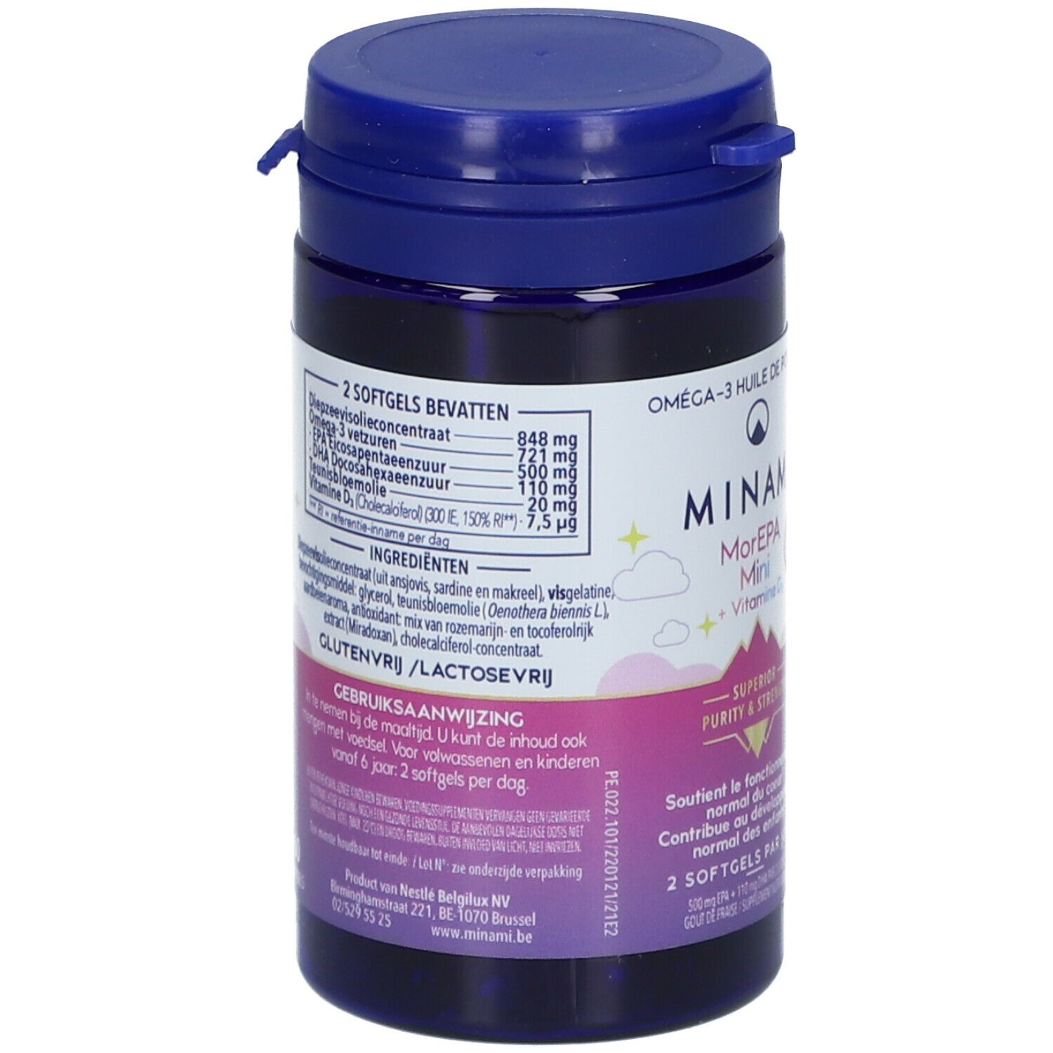 MINAMI® MorEPA Mini Smart Fats 60 pz - Redcare