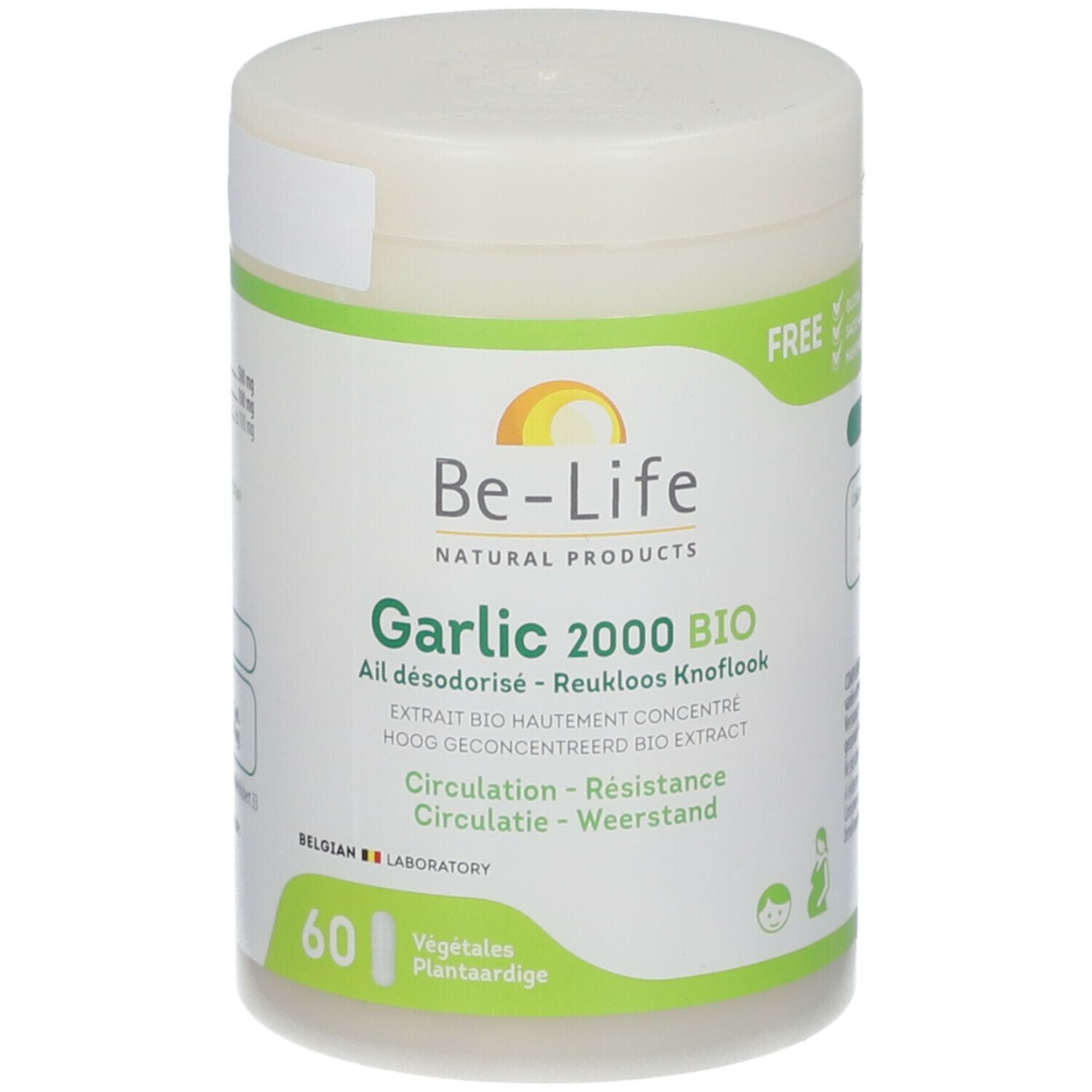 Be-Life Garlic 2000 Bio 60 pz - Redcare