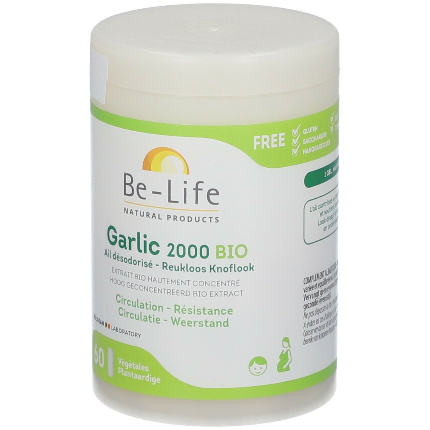 Be-Life Garlic 2000 Bio 60 pz - Redcare