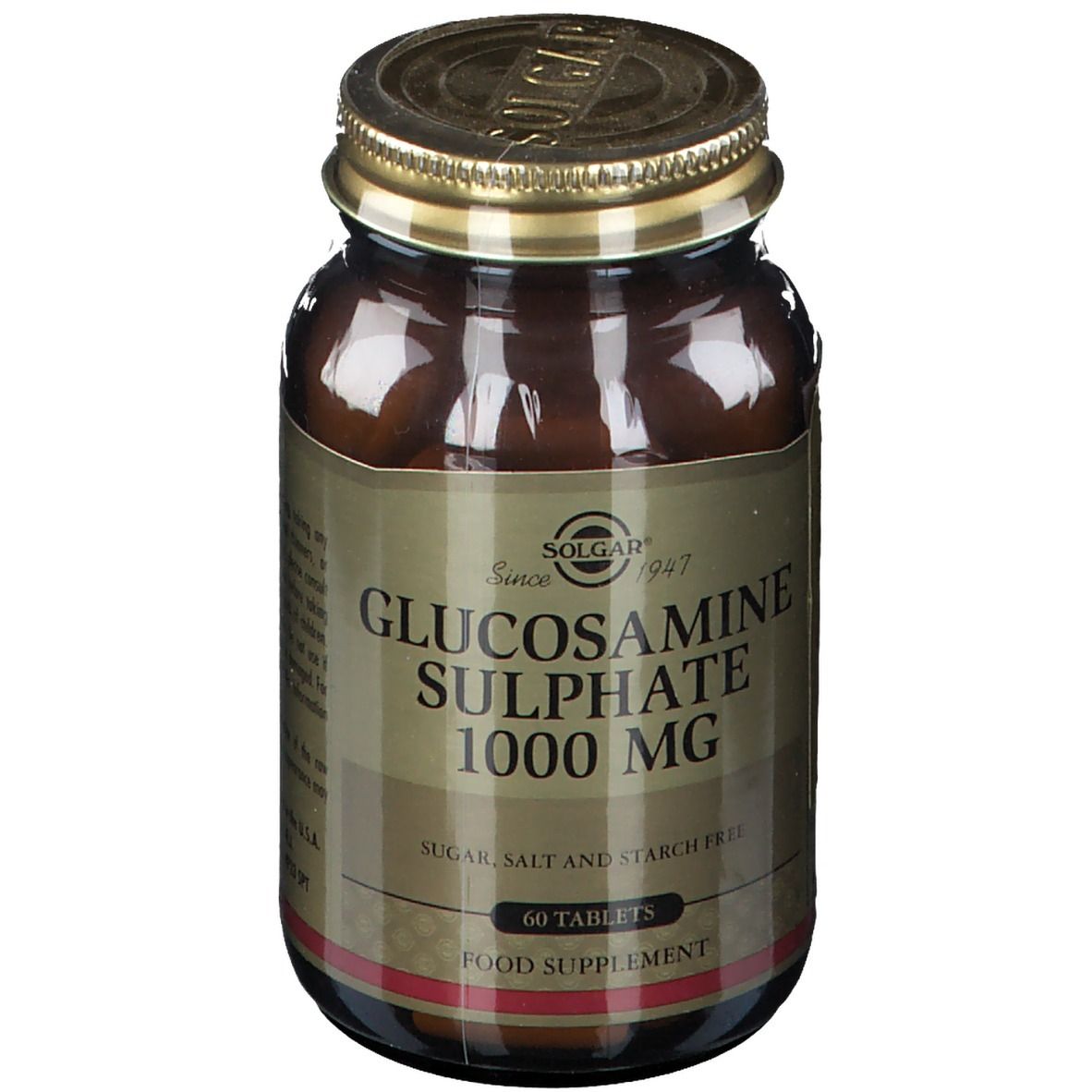 SOLGAR® Glucosamine Sulphate 1000Mg 60 pz - Redcare