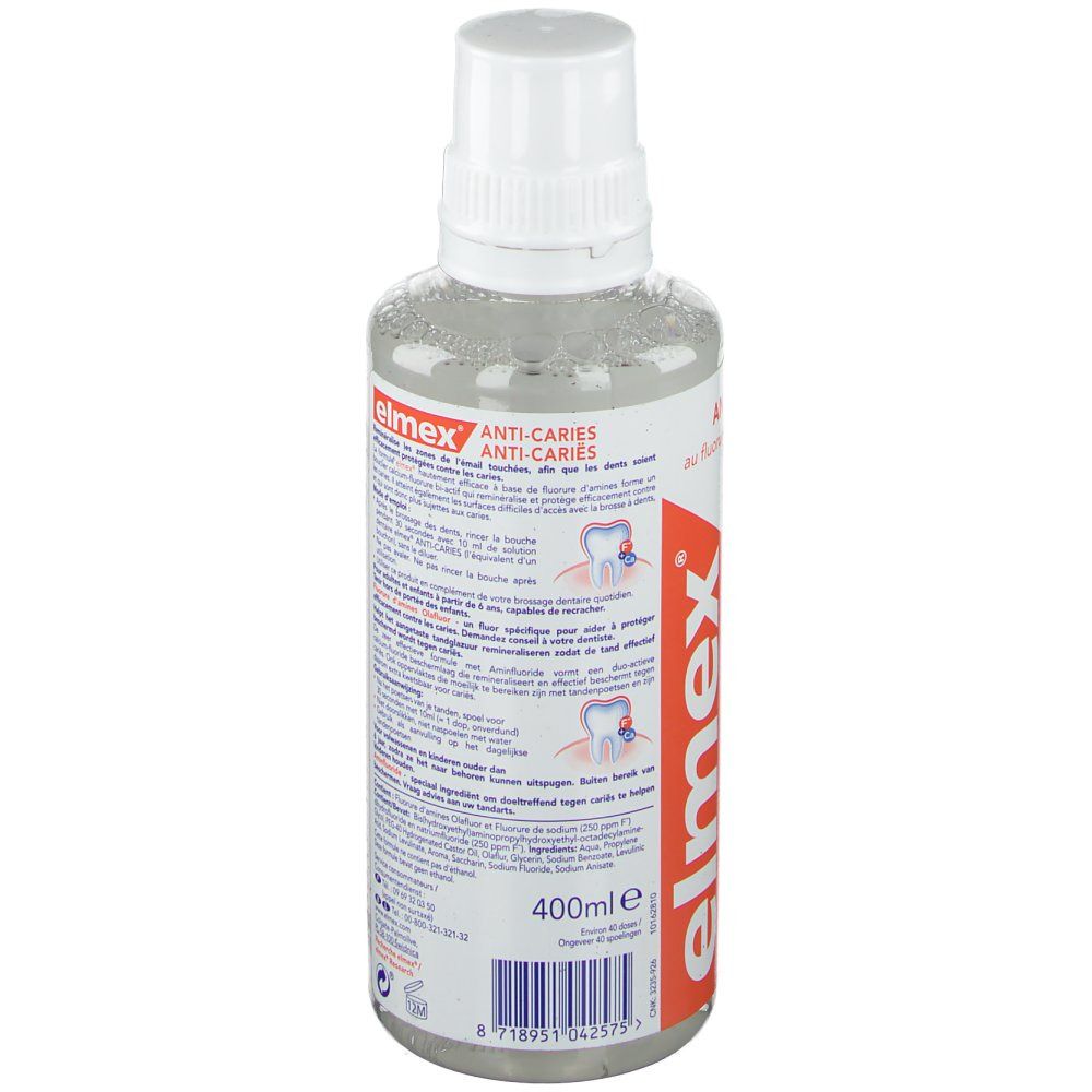 Elmex® Collutorio Protezione Carie 400 ml - Redcare