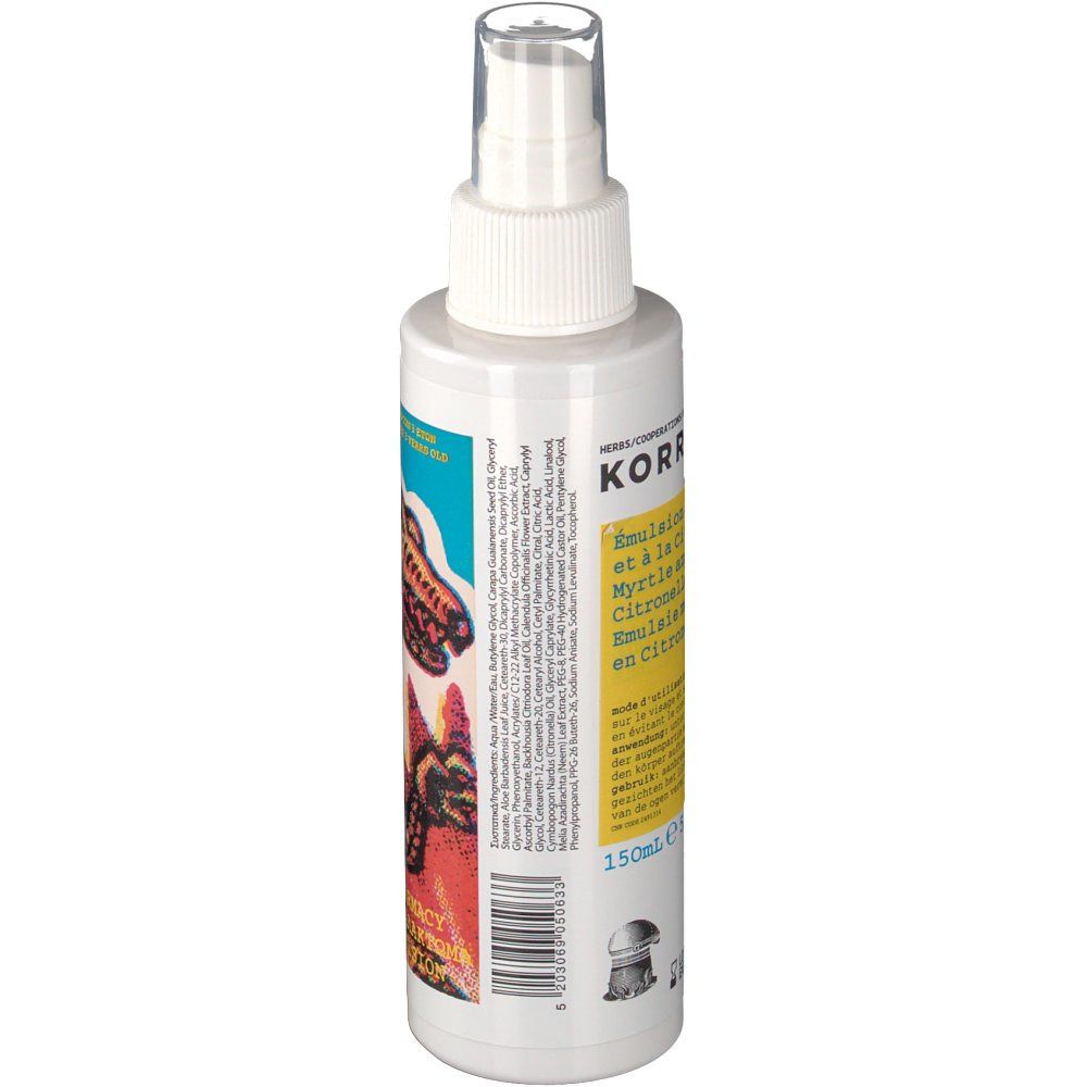 Korres Myrtle & Citronella Insect Spray 150 ml - Redcare