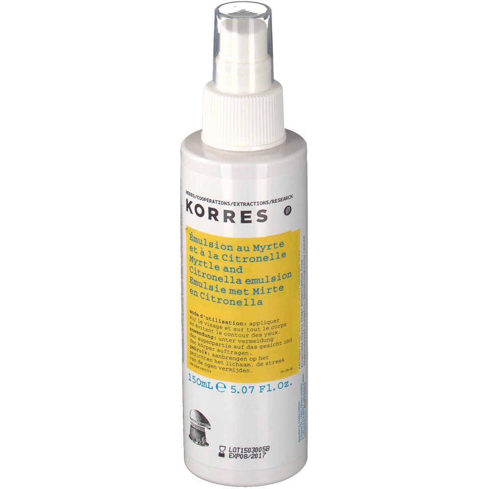 Korres Myrtle & Citronella Insect Spray 150 ml - Redcare