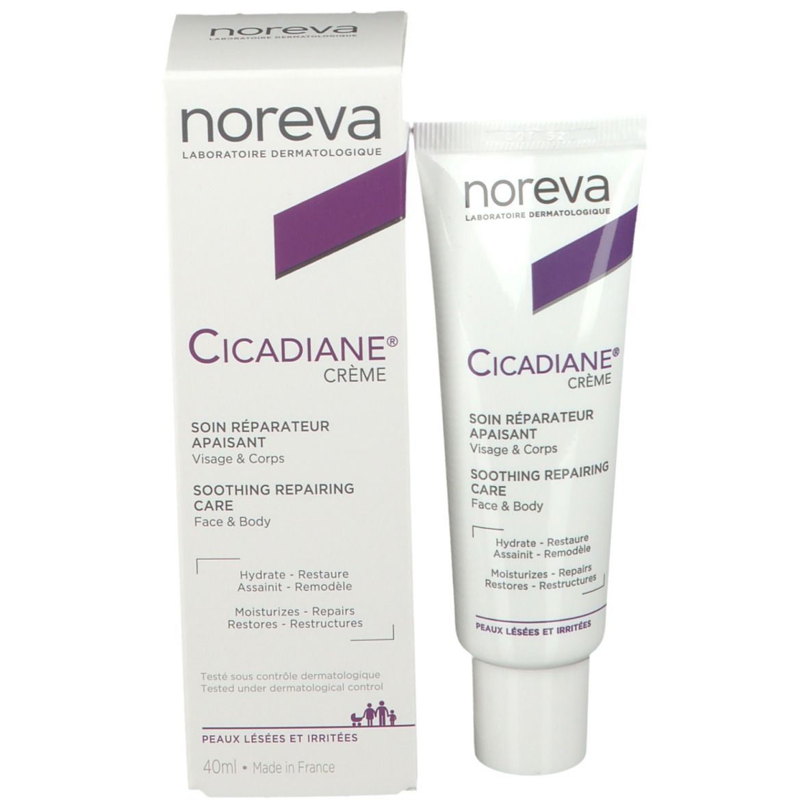 Noreva Cicadiane Repairing And Soothing Cream 40 ml - Redcare