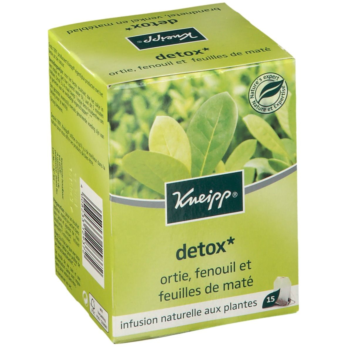 Kneipp Tè Di Erbe Detox Naturale 15 pz - Redcare