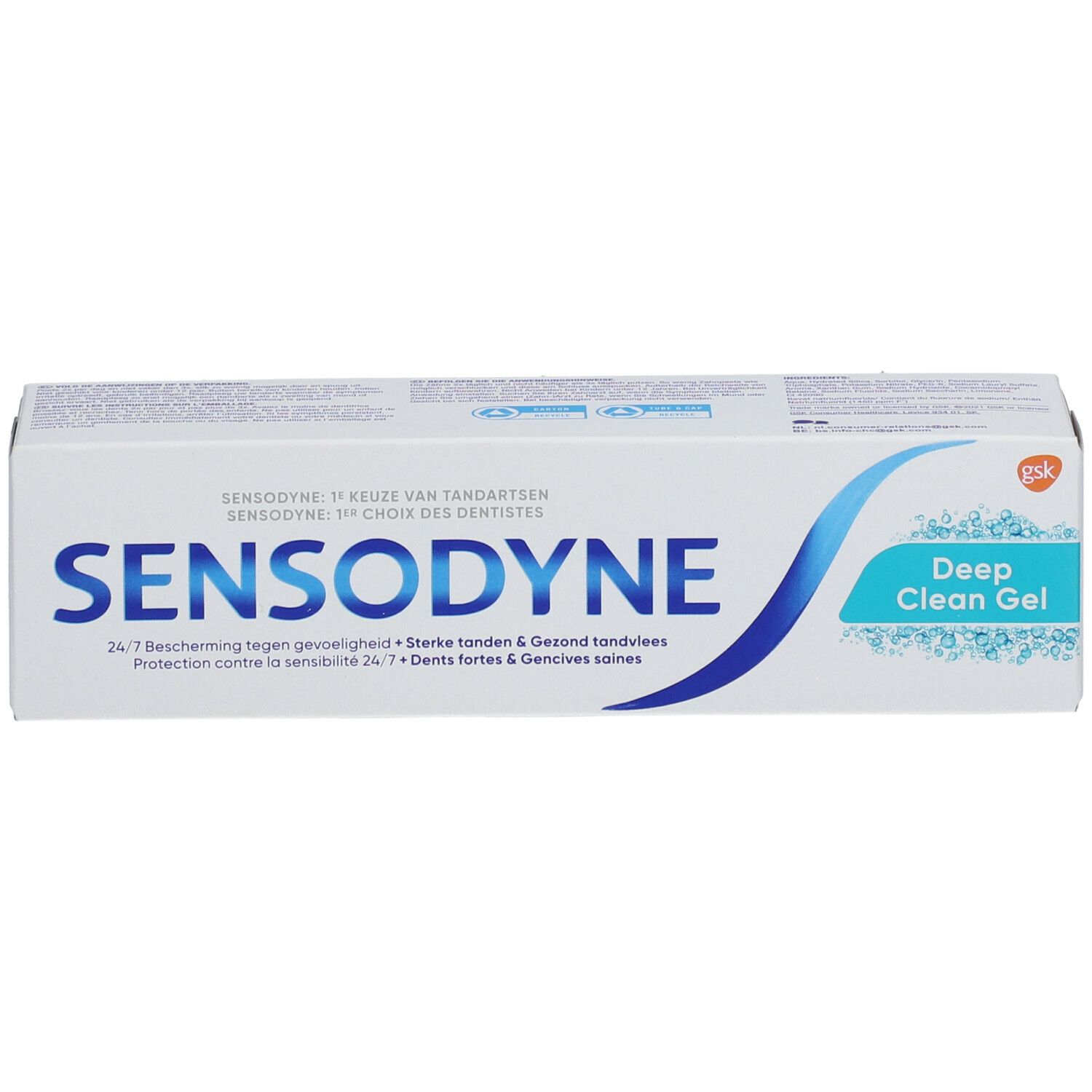Sensodyne Deep Clean Dentifricio Gel 75 ml - Redcare