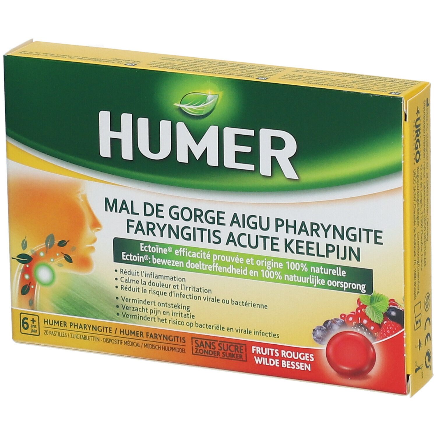 Humer Pharyngite 20 pz - Redcare