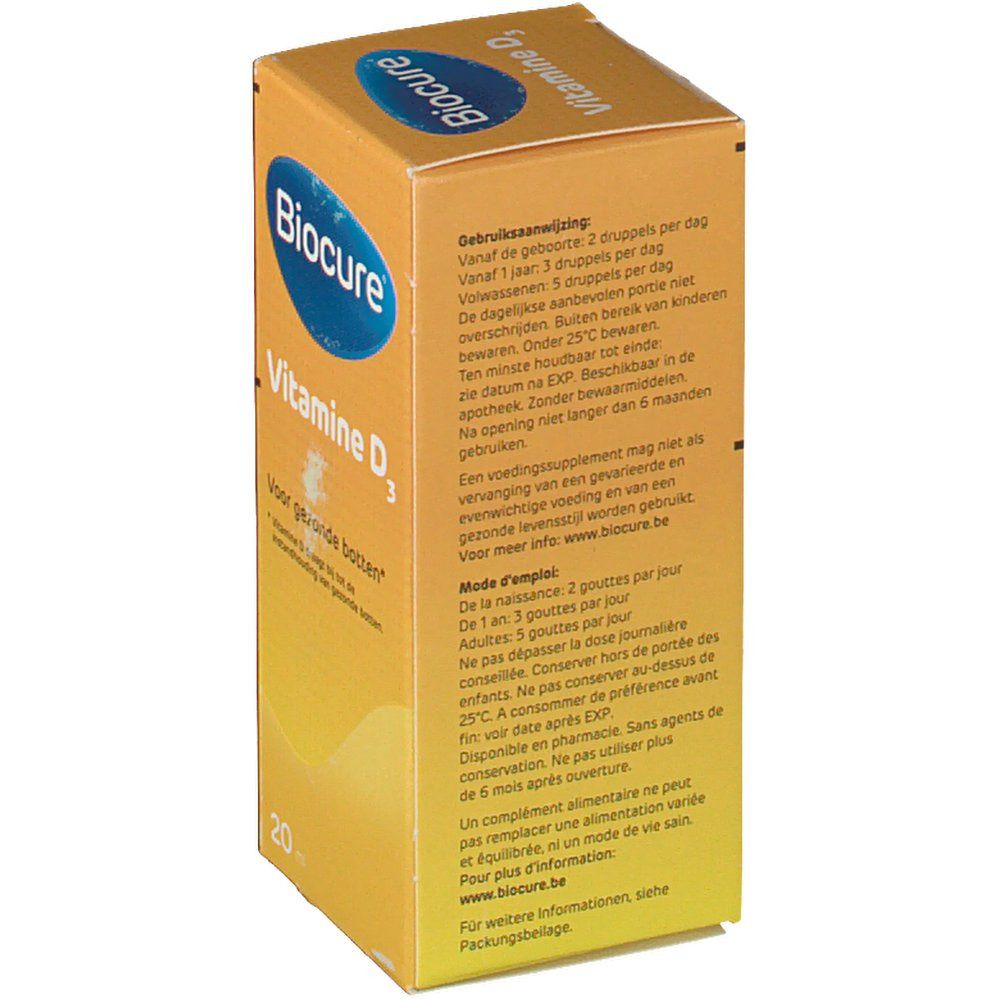 Biocure Vitamin D3 30 ml - Redcare