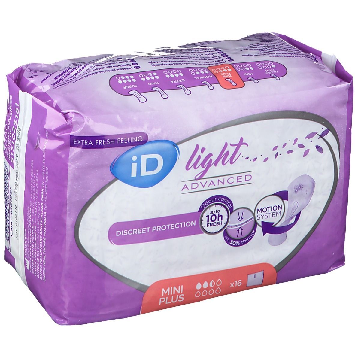 iD Light Mini Plus Advanced 5171025161 16 pz - Redcare