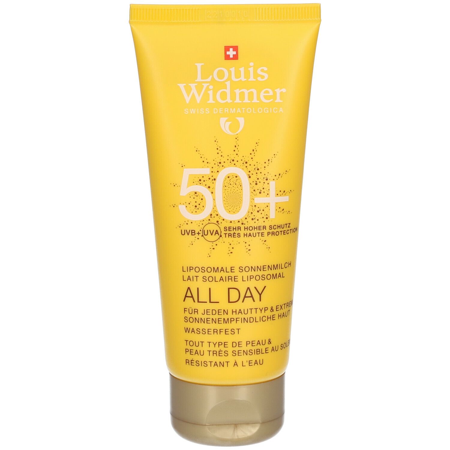 Louis Widmer Sun All Day 50 With Perfume 100 ml - Redcare