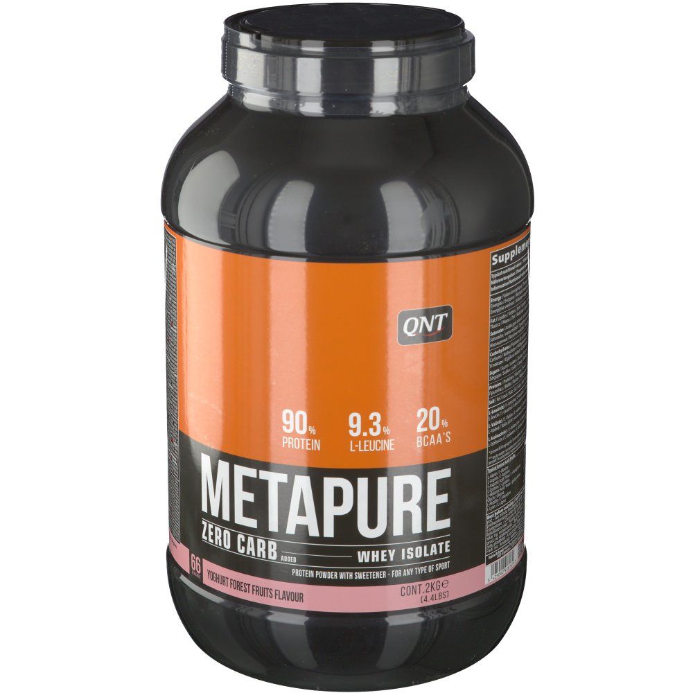 QNT Metapure Zero Carb Yoghurt Forest Fruits 2 kg - Redcare