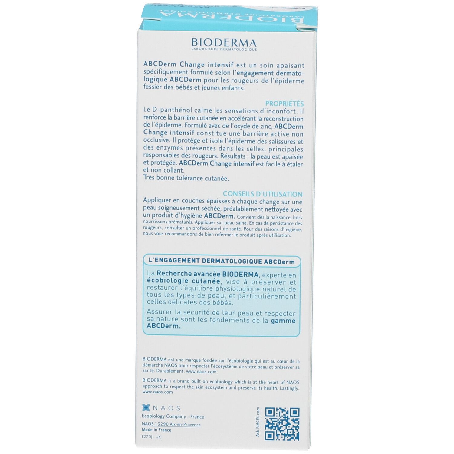 BIODERMA ABCDerm Change intensif 75 g - Redcare