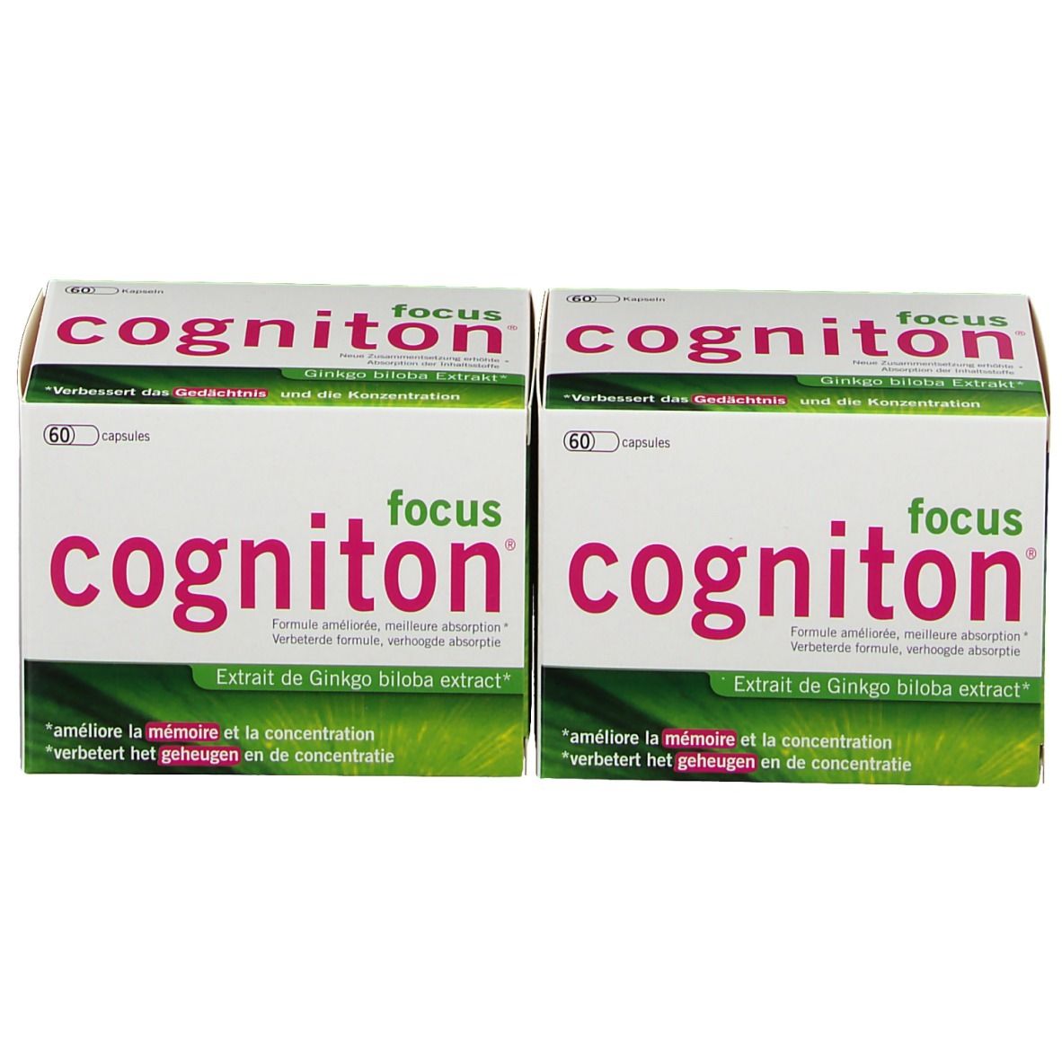Cogniton Focus Duo 2ndo a -50% 2x60 pz - Redcare
