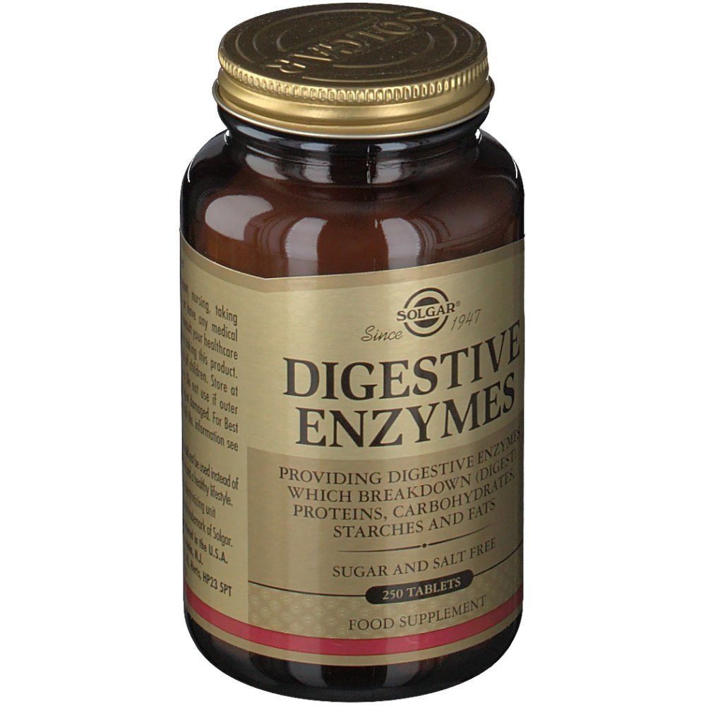 SOLGAR® Digestive Enzymes 250 pz - Redcare
