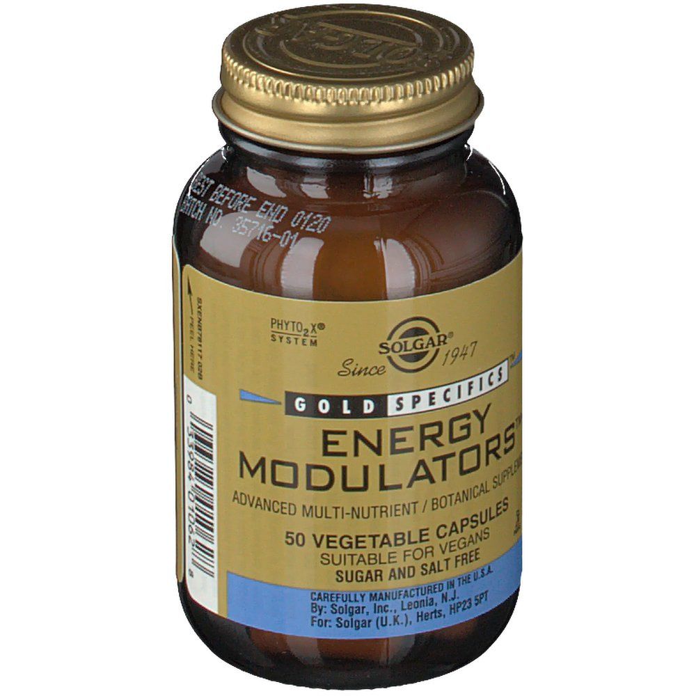 SOLGAR® Energy Modulators 50 pz - Redcare