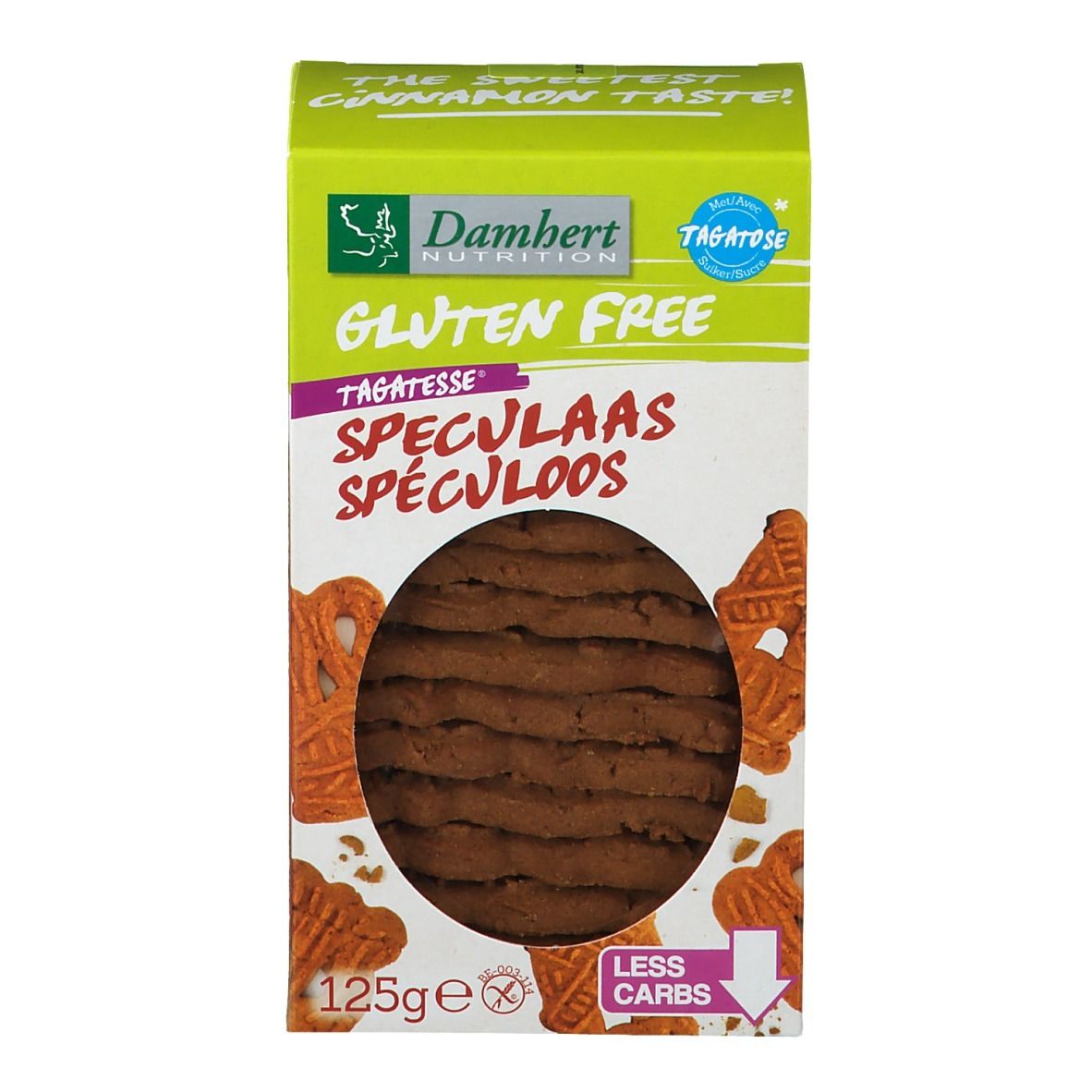 Damhert Gluten Free Speculoos Tagatesse 125 g - Redcare