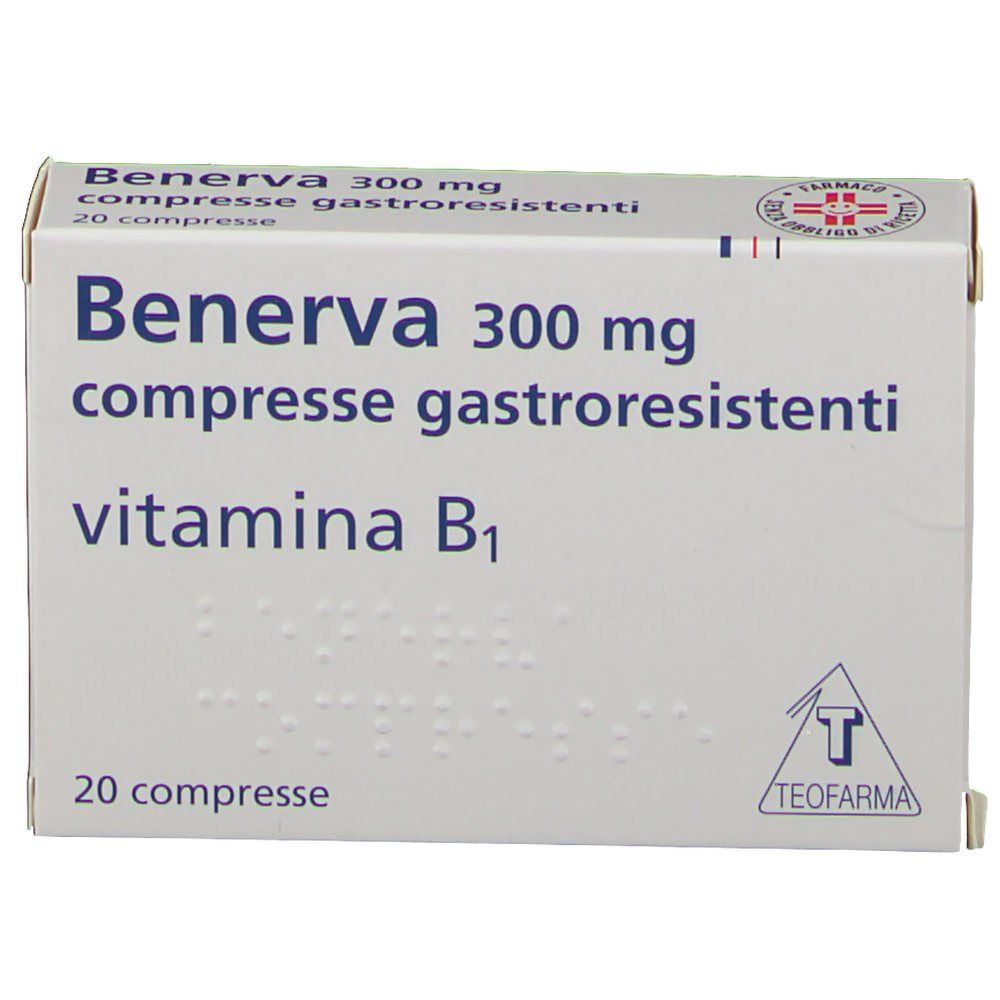 Benerva 300 mg 20 pz - Redcare