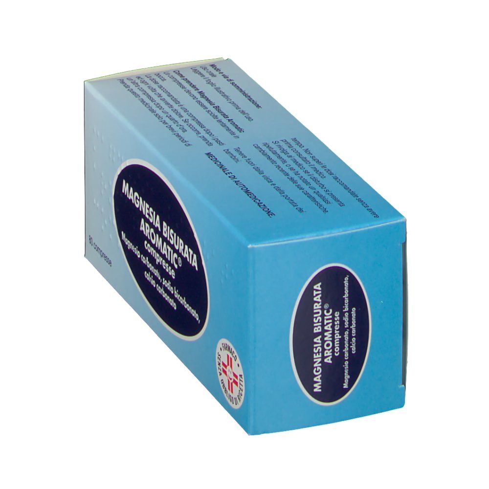 Magnesia Bisurata Aromatic® Compresse 80 pz - Redcare