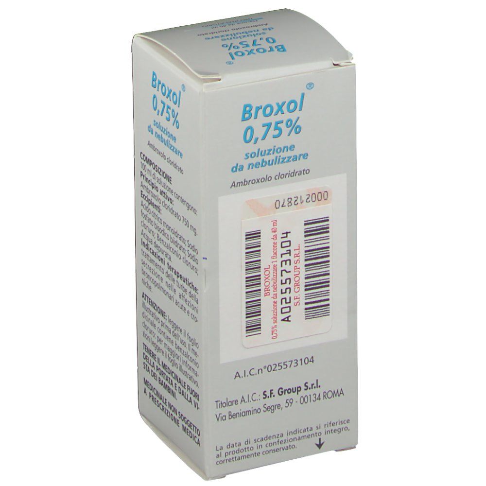 Broxol® Soluzione da Nebulizzare 40 ml - Redcare