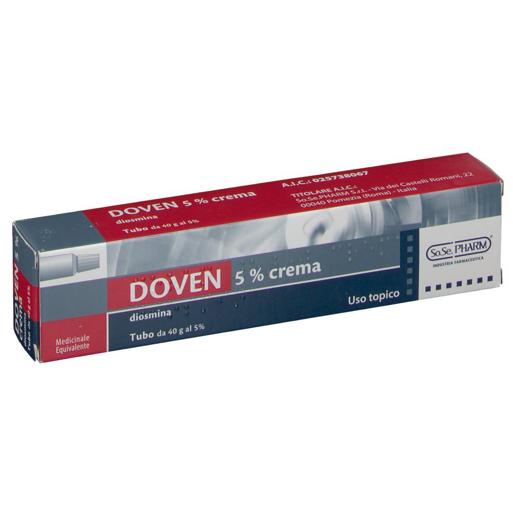 DOVEN 5% Crema 40 g - Redcare